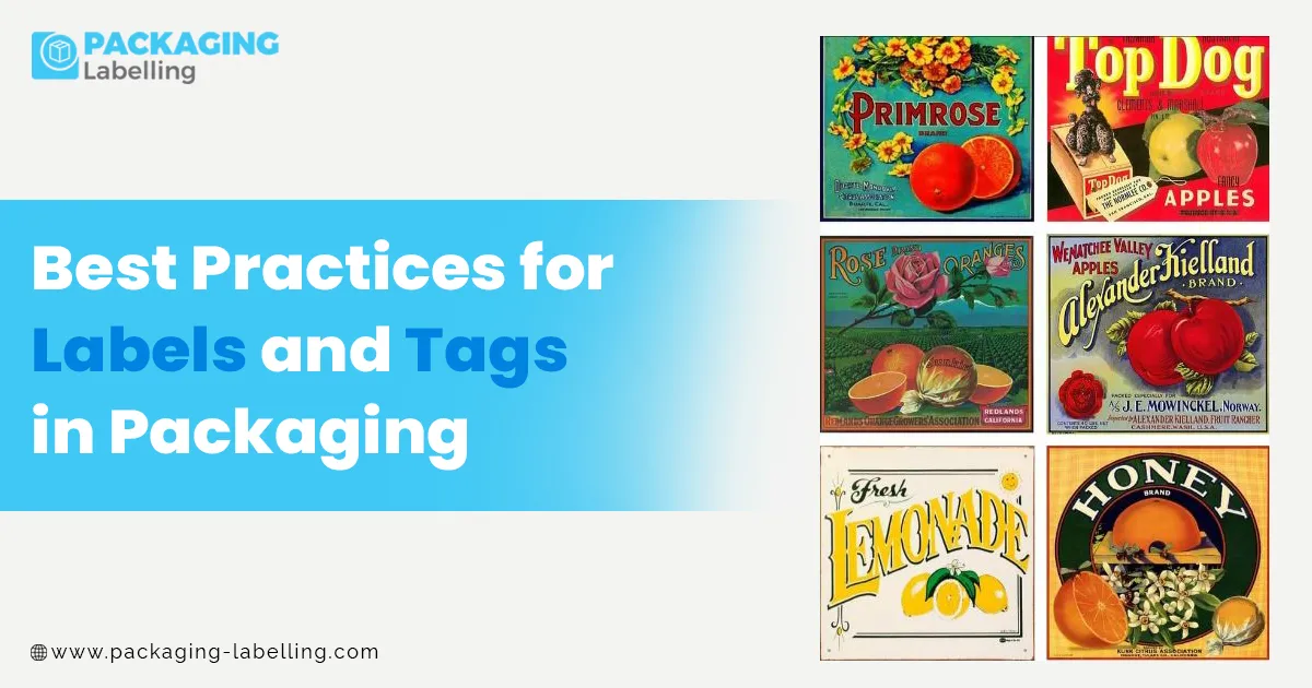 Navigating Regulations: Best Practices for Labels and Tags in Packaging